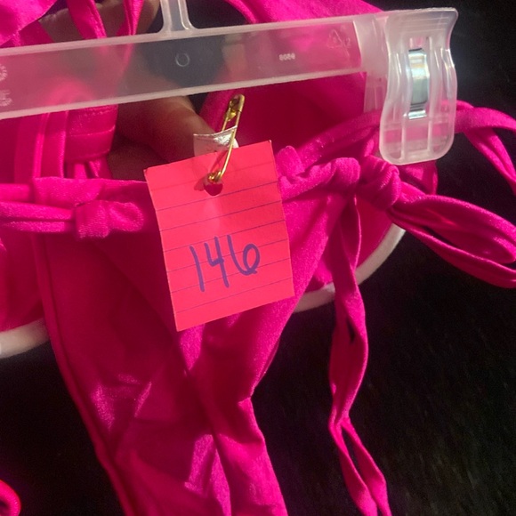 Swim | 146 New Without Tags Hot Pink String Bikini | Poshmark